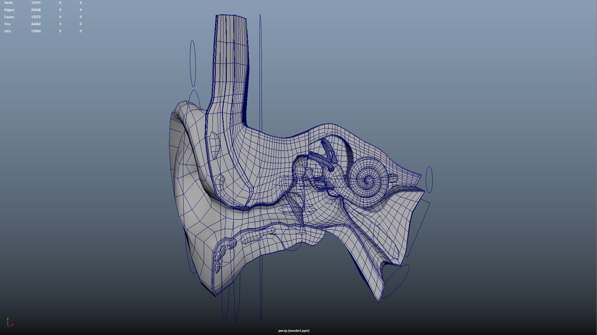 Human Ear 3D Model - TurboSquid 2190636