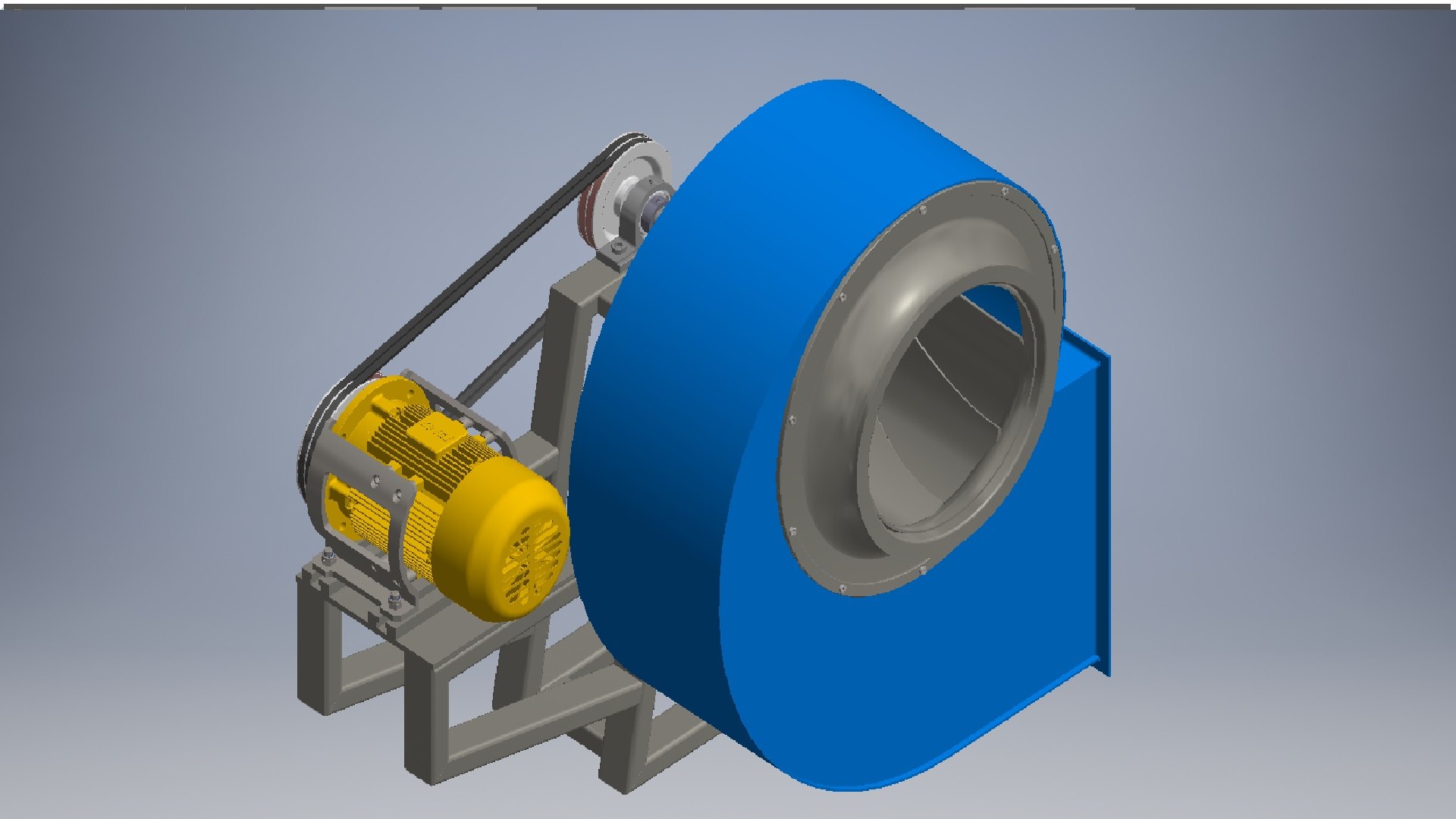 Industrial Blower Fan 3D Model - TurboSquid 2216580