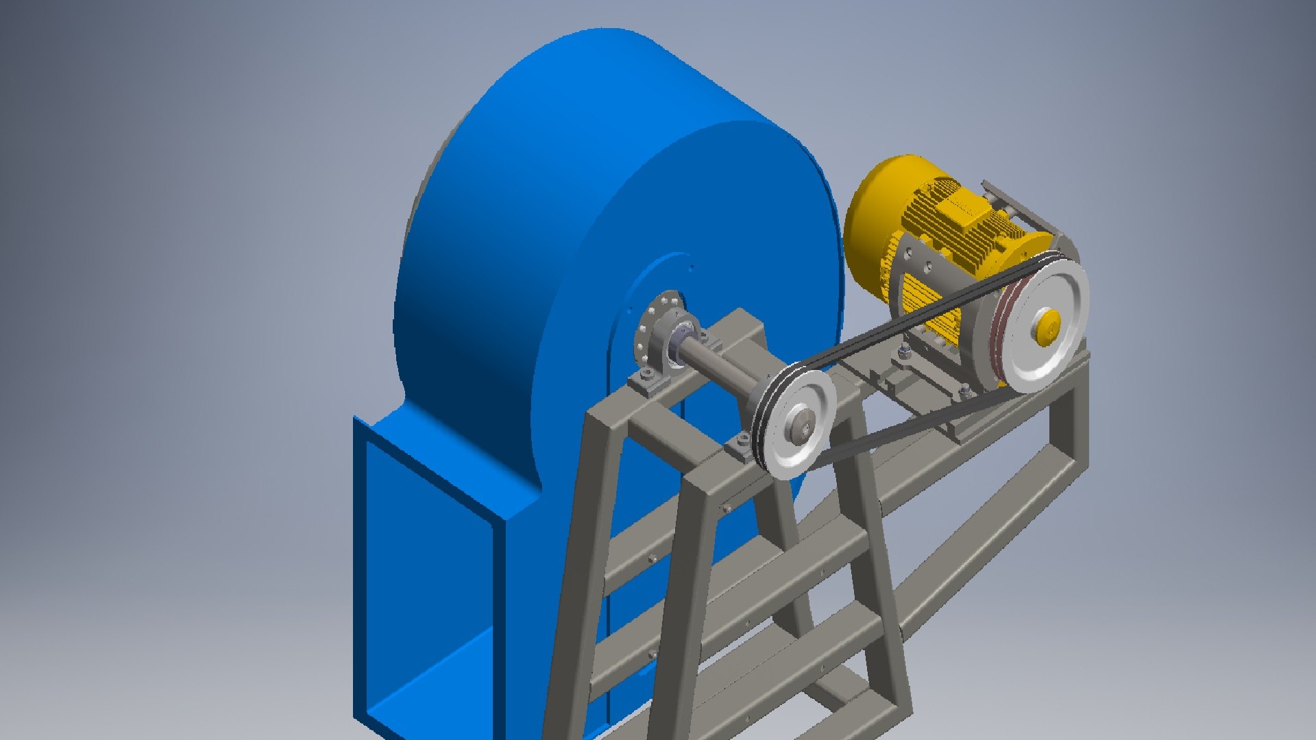 Industrial Blower Fan 3D Model - TurboSquid 2216580