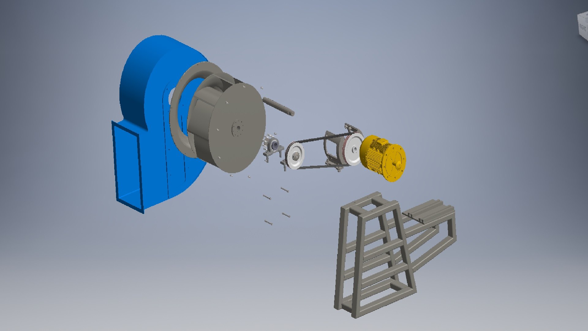 Industrial Blower Fan 3D Model - TurboSquid 2216580