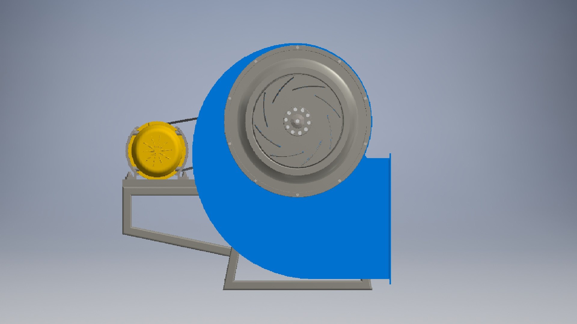 Industrial Blower Fan 3D Model - TurboSquid 2216580