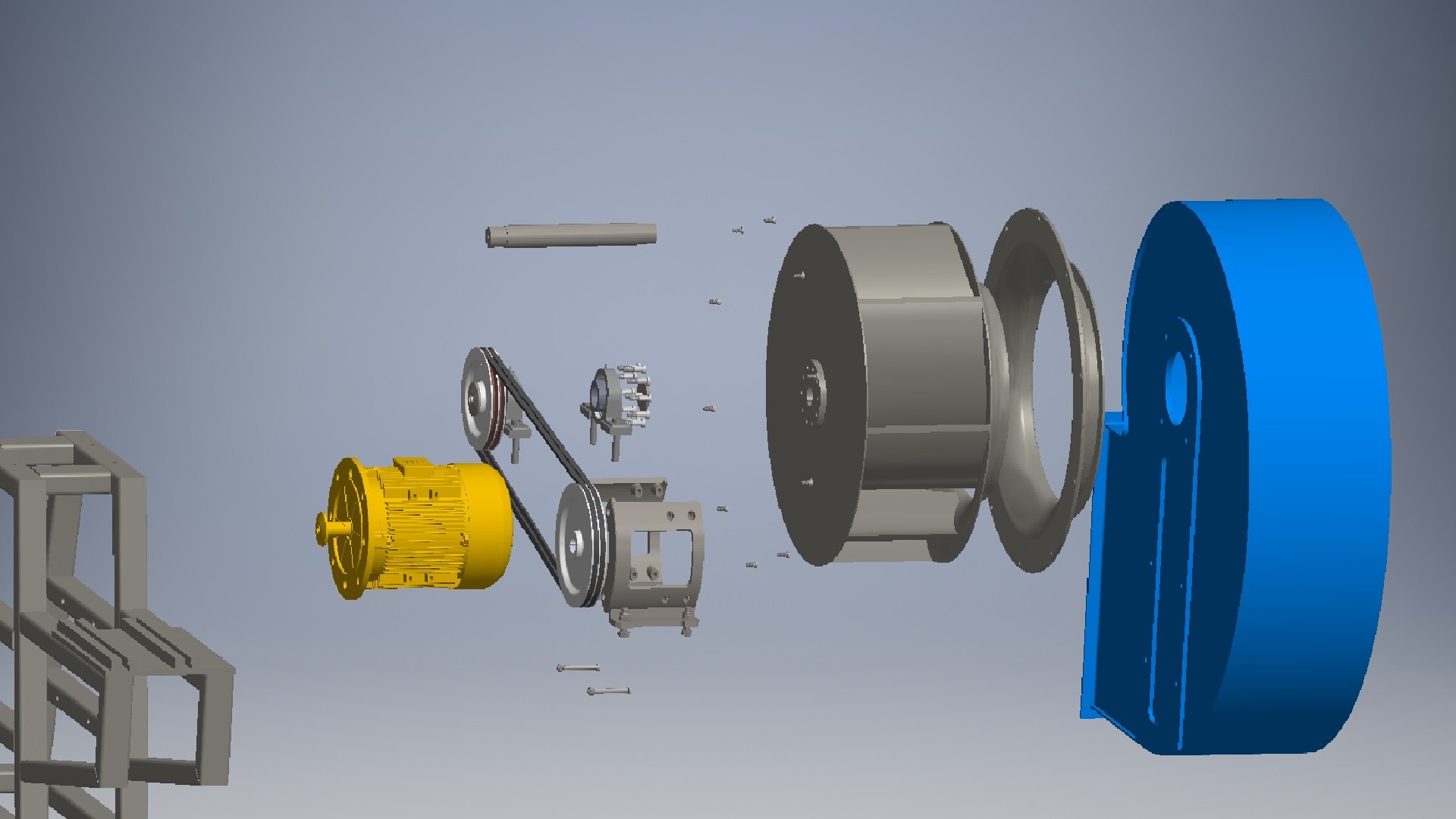 Industrial Blower Fan 3D Model - TurboSquid 2216580