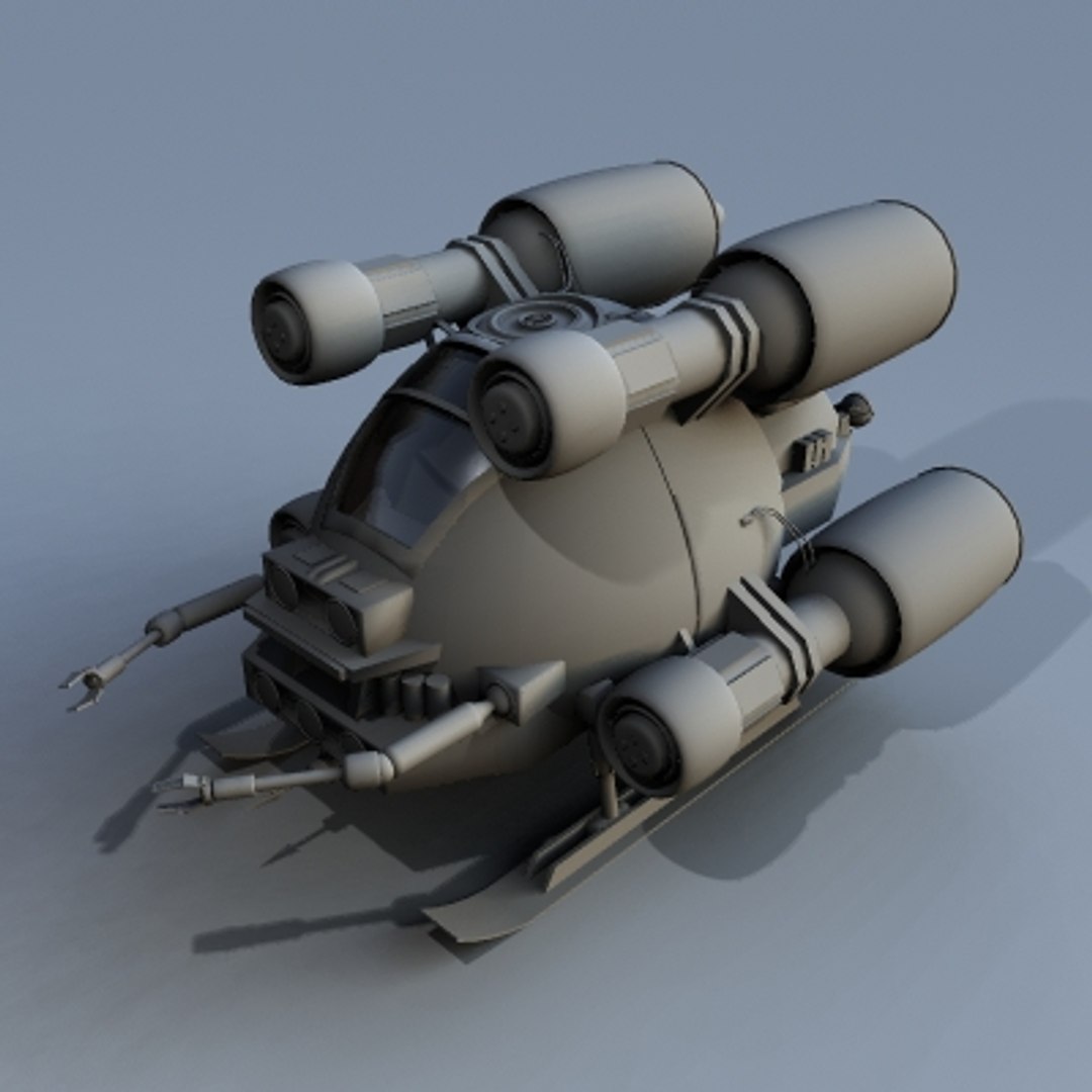 3d Nano Pod Model