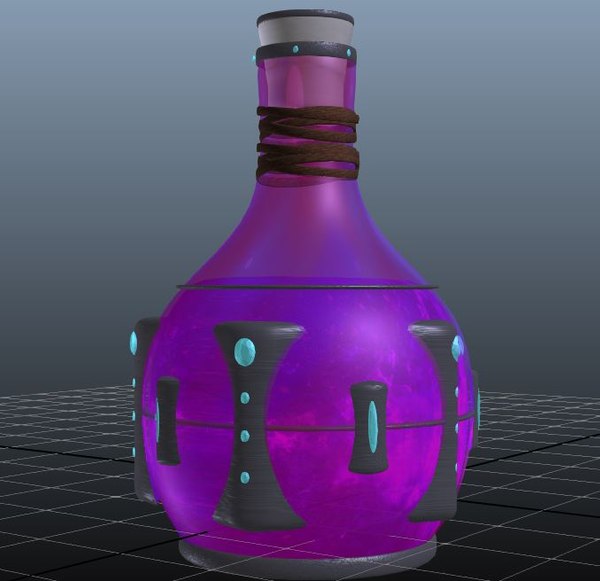 Magic potion 3D model - TurboSquid 1174109