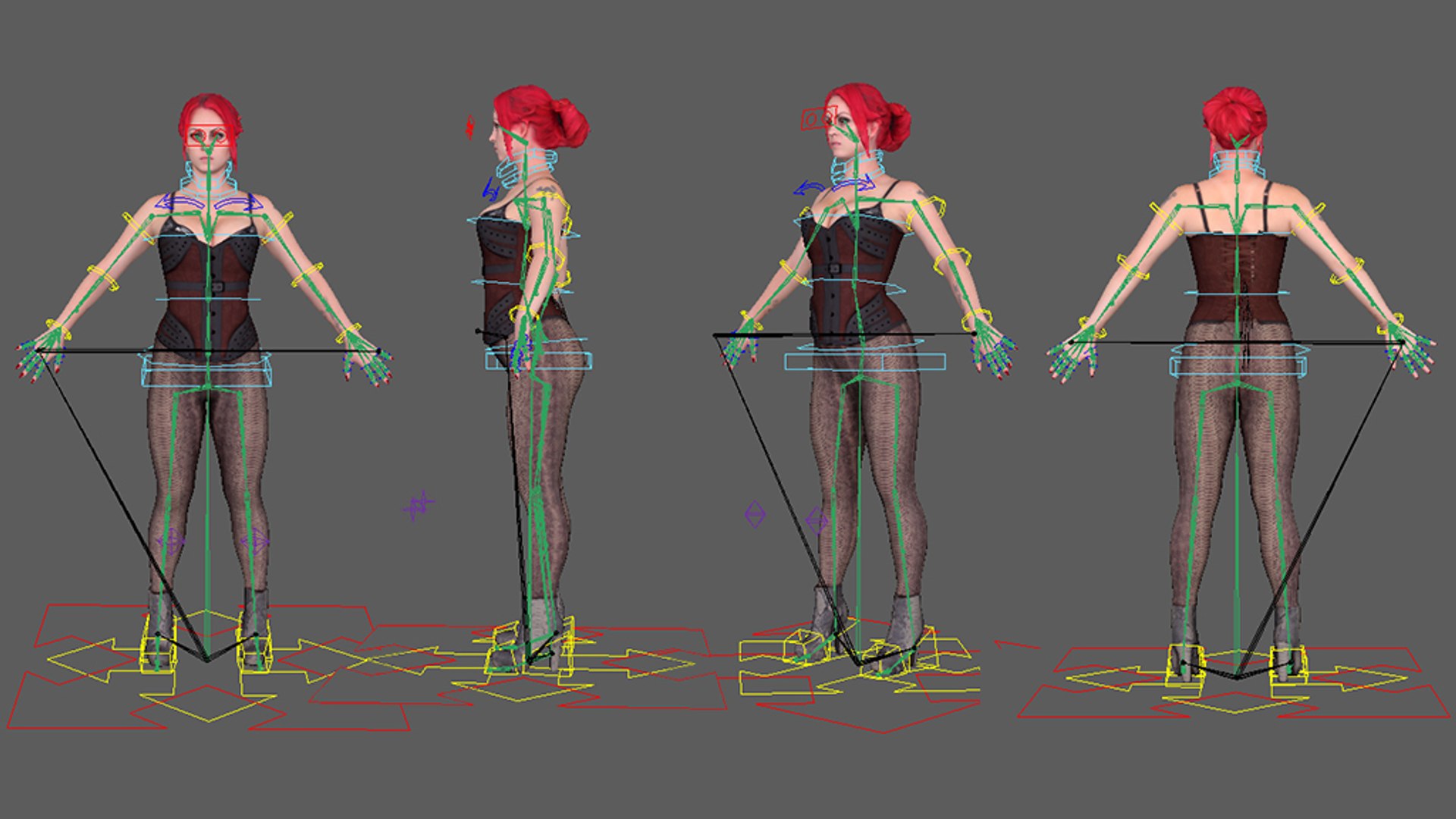 3D - Rig Scanning Character - TurboSquid 1379611