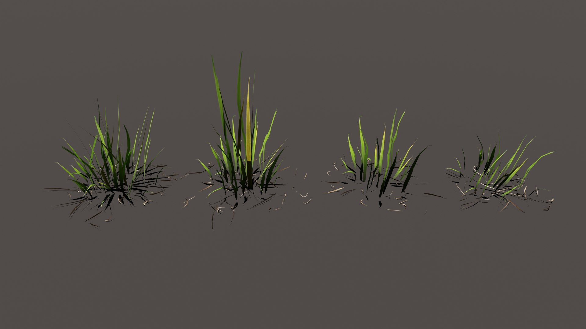 Grass Pack Model - TurboSquid 1864087