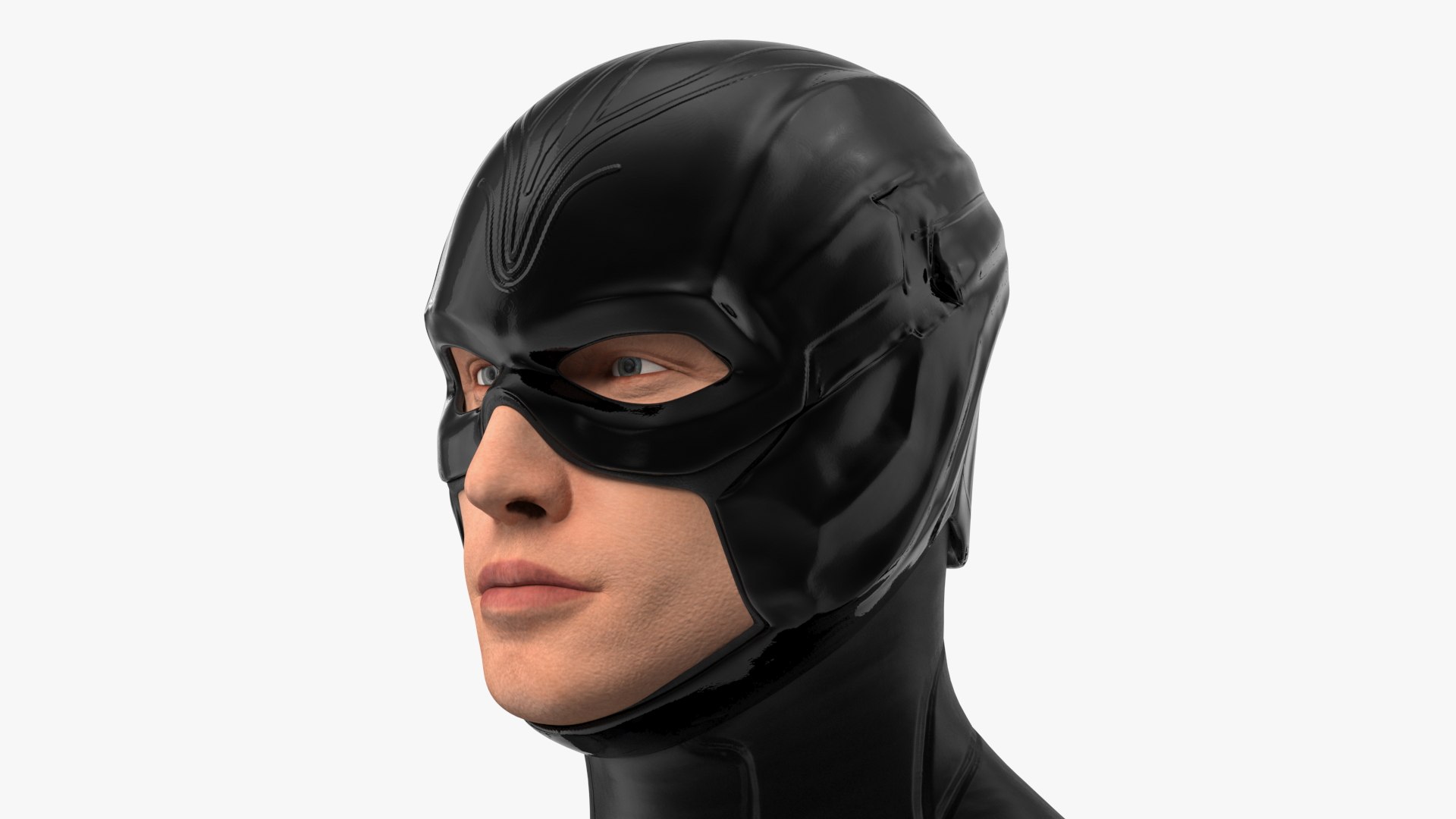 3D Character Superhero Head - TurboSquid 2070373