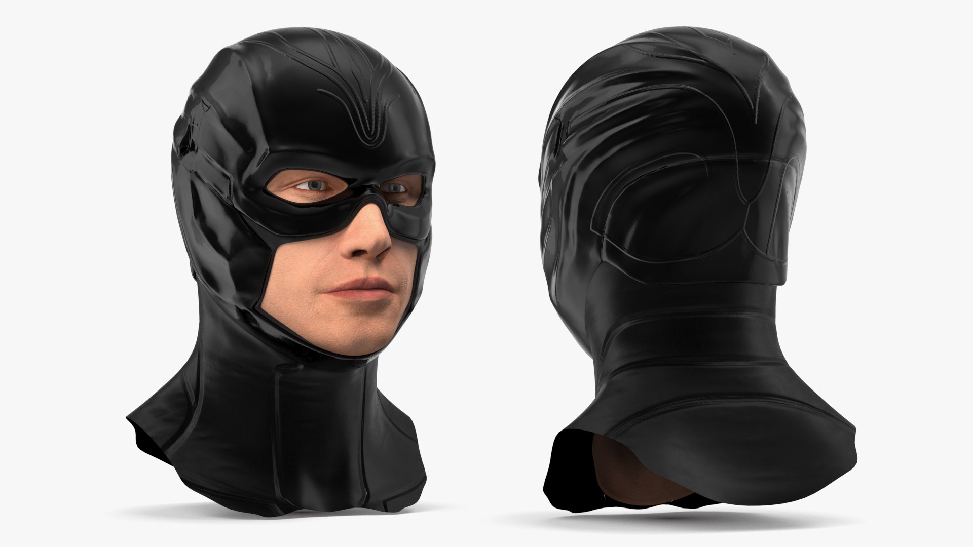 3D Character Superhero Head - TurboSquid 2070373