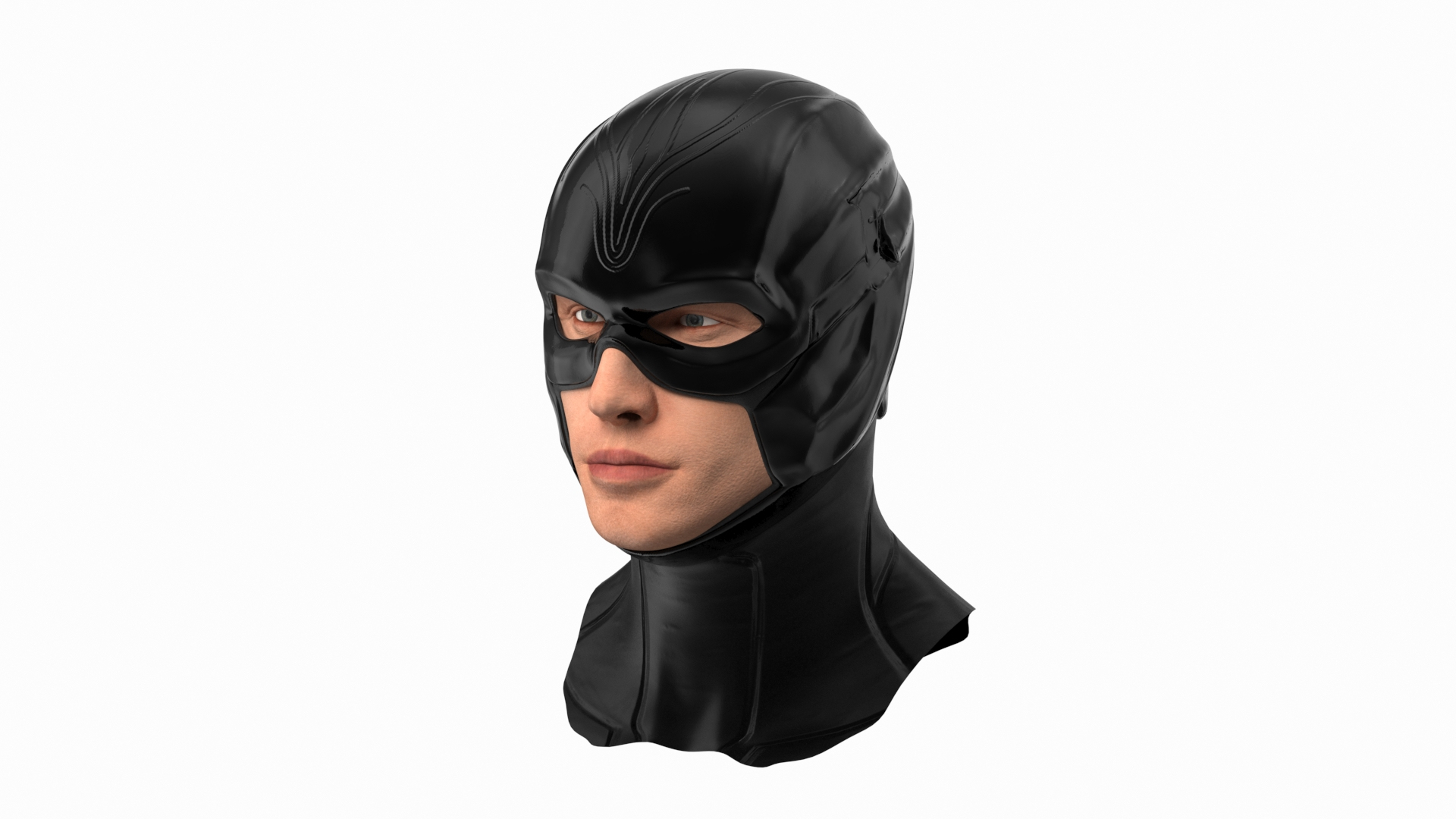 3D Character Superhero Head - TurboSquid 2070373