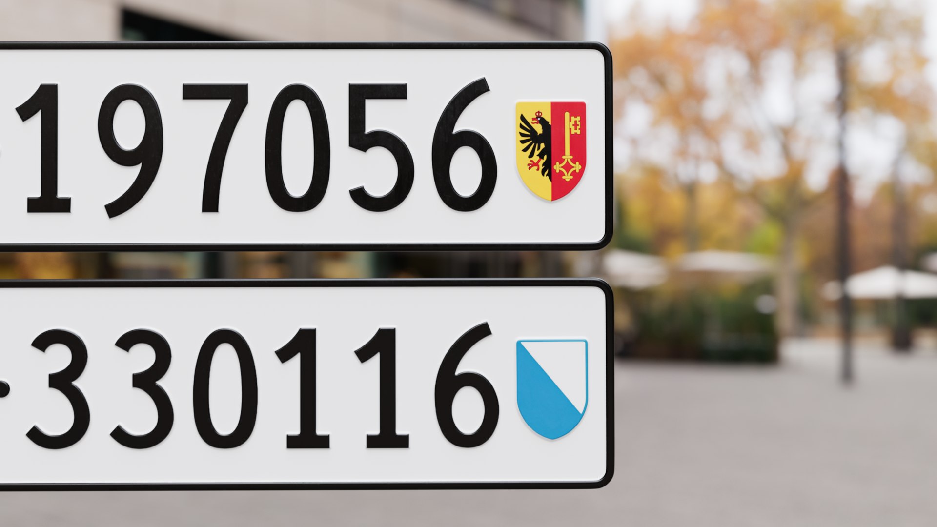 3D Model Switzerland Number Plate - TurboSquid 2348008