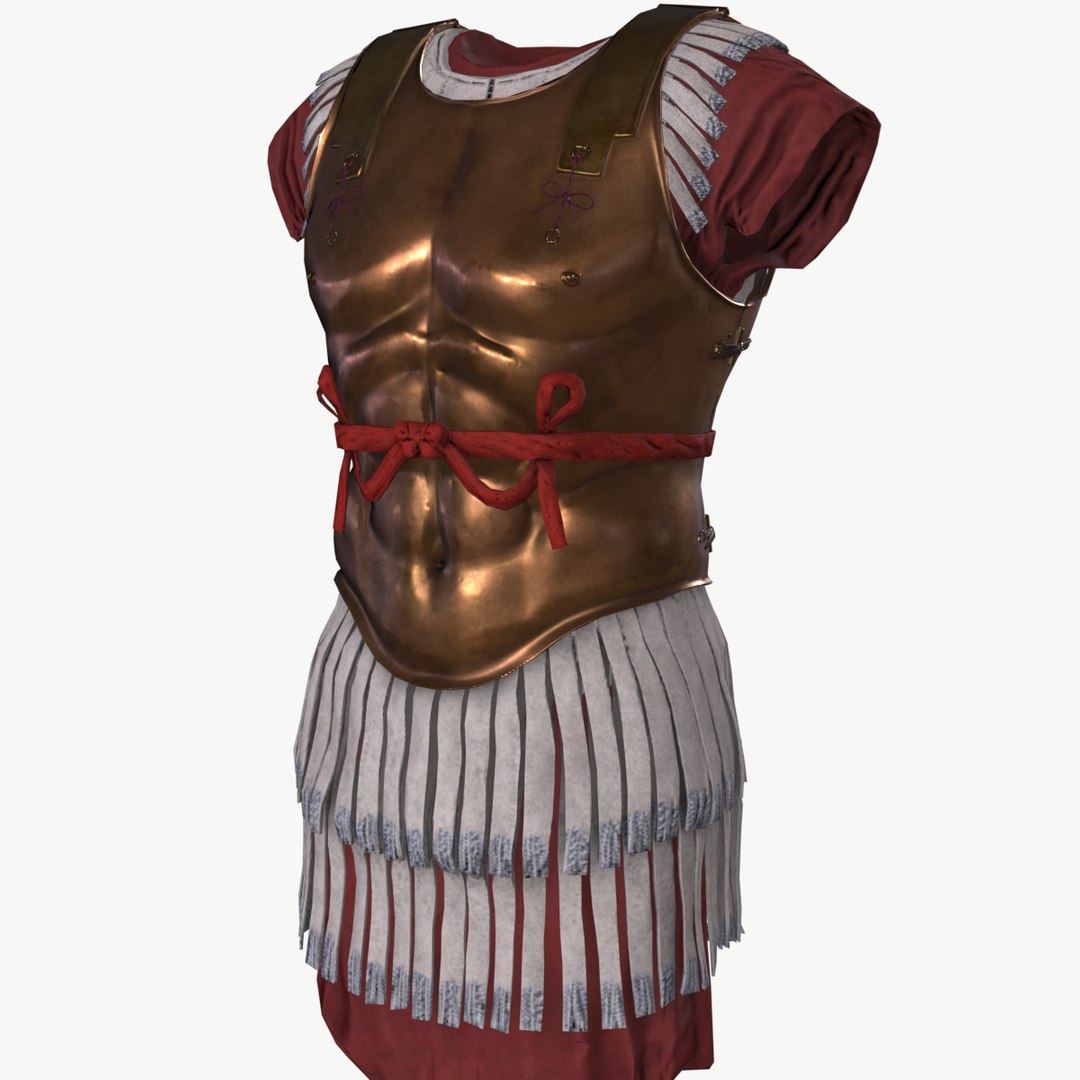 Armour Of Gaius Julius Caesar 3D Model - TurboSquid 1990387