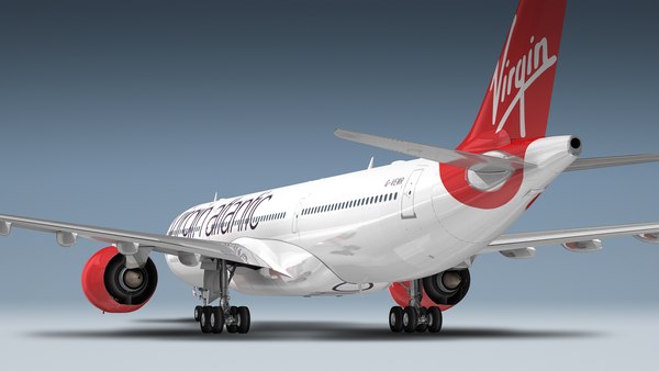 3D model Airbus A330neo Virgin Atlantic - TurboSquid 1958022