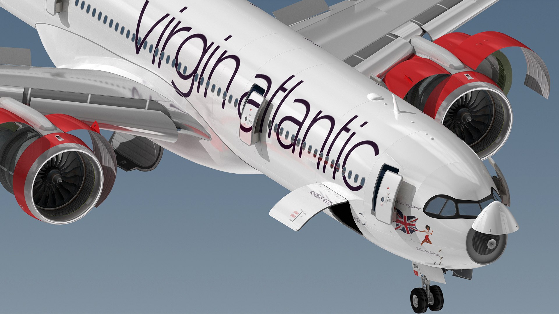 3D model Airbus A330neo Virgin Atlantic - TurboSquid 1958022