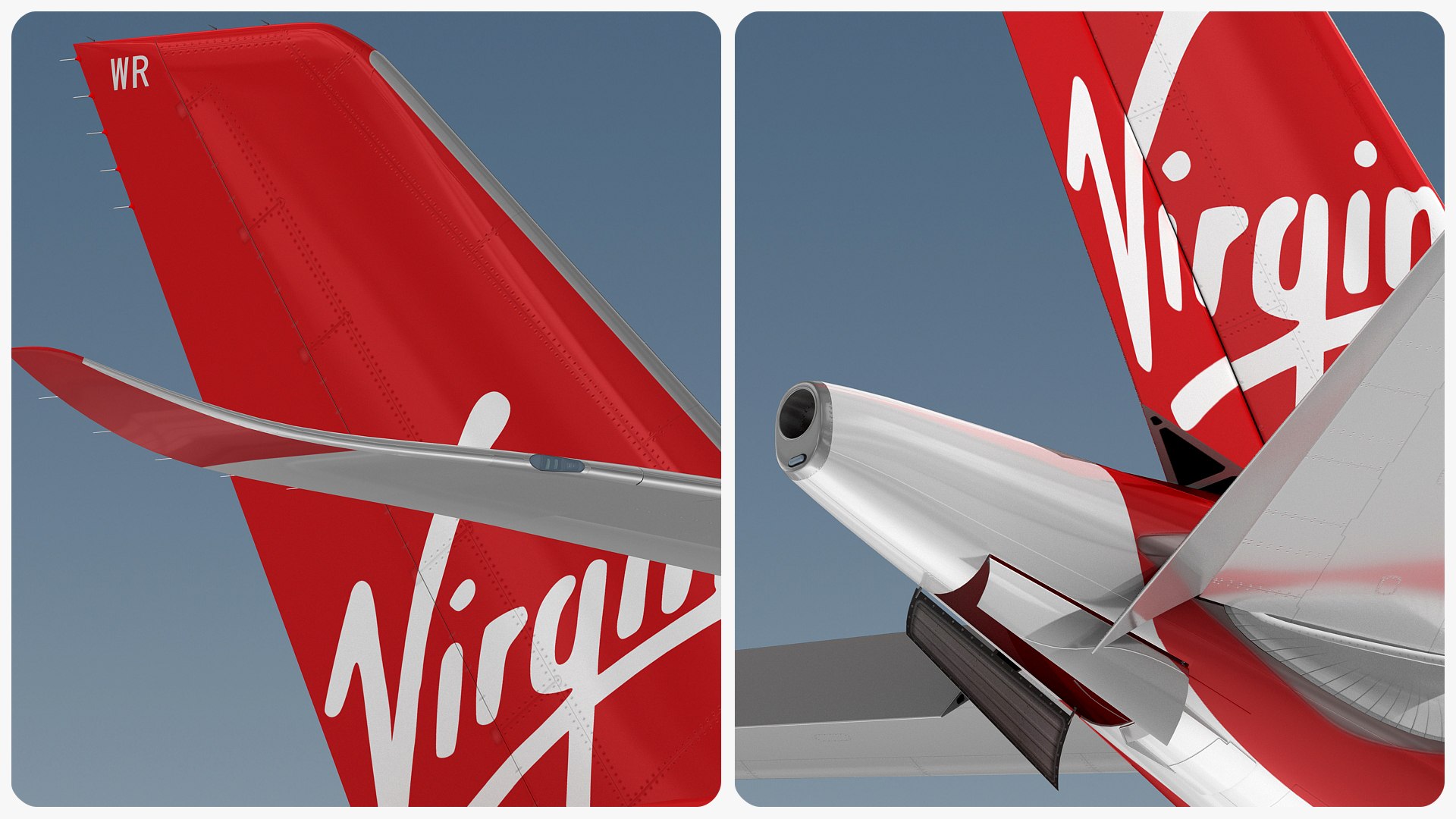 3D model Airbus A330neo Virgin Atlantic - TurboSquid 1958022
