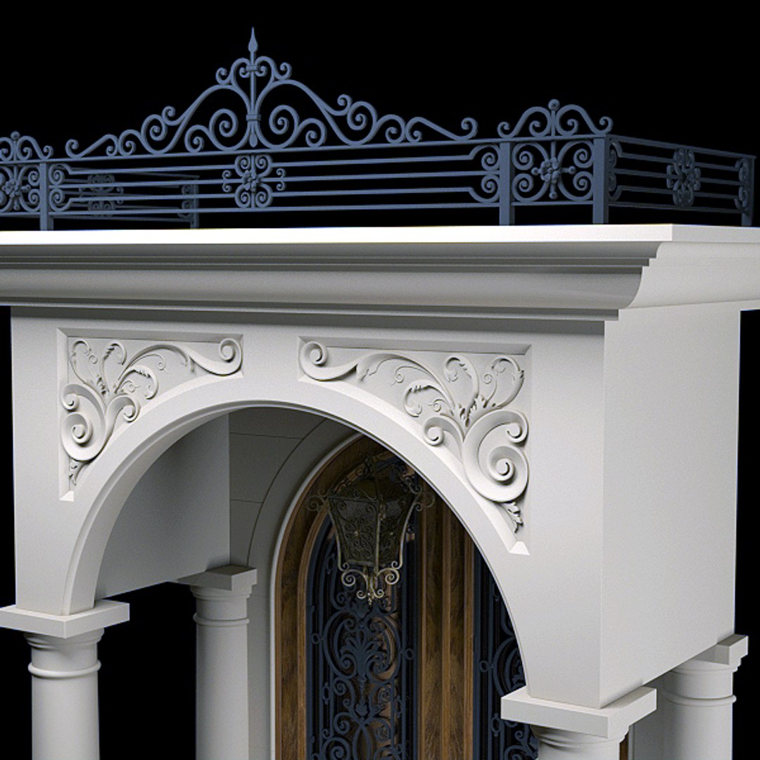 3d Entrance Doors