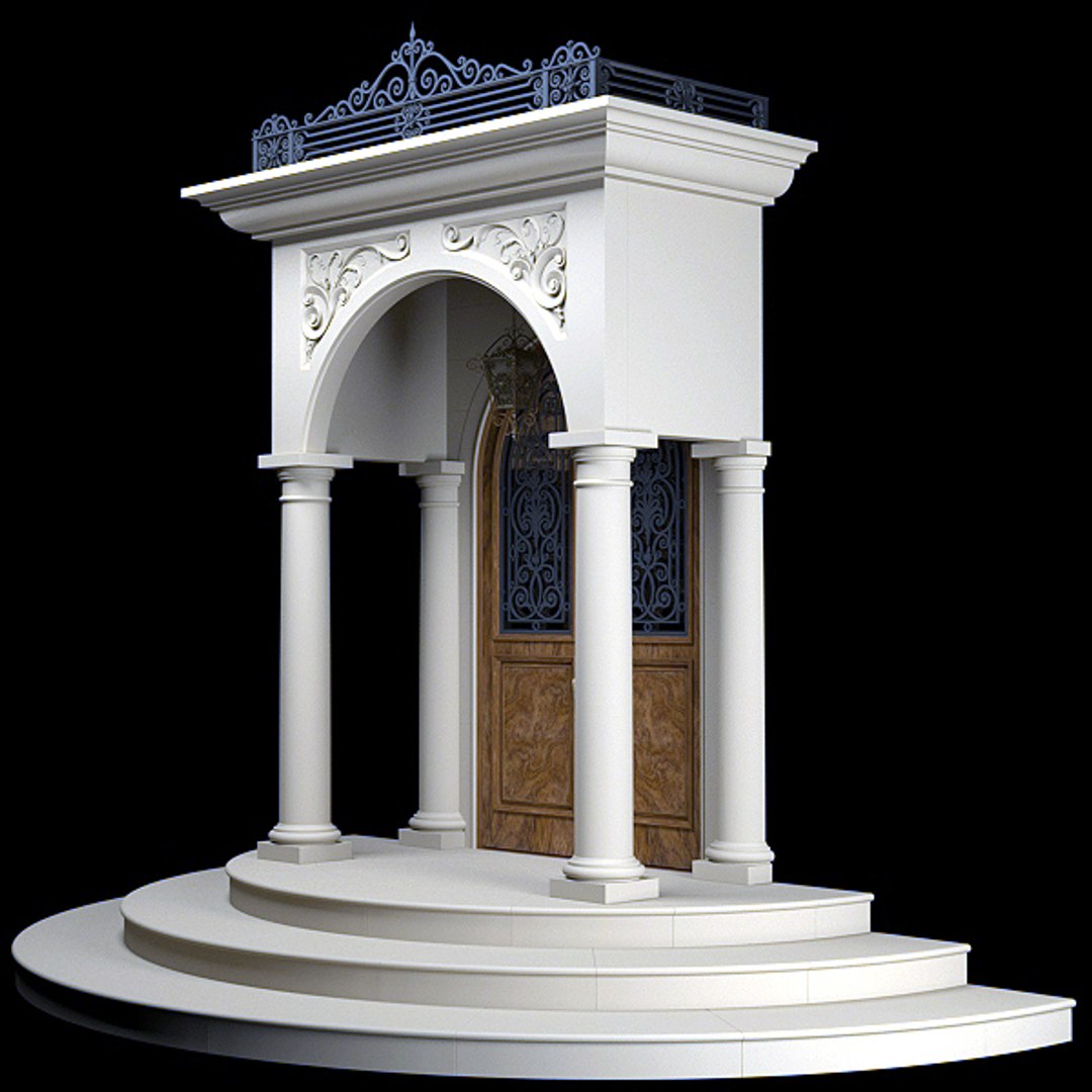 3d Entrance Doors