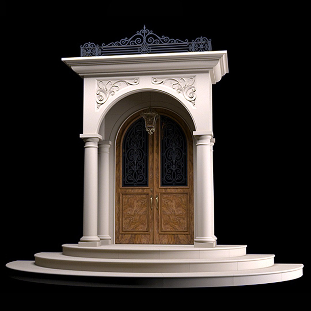 3d Entrance Doors