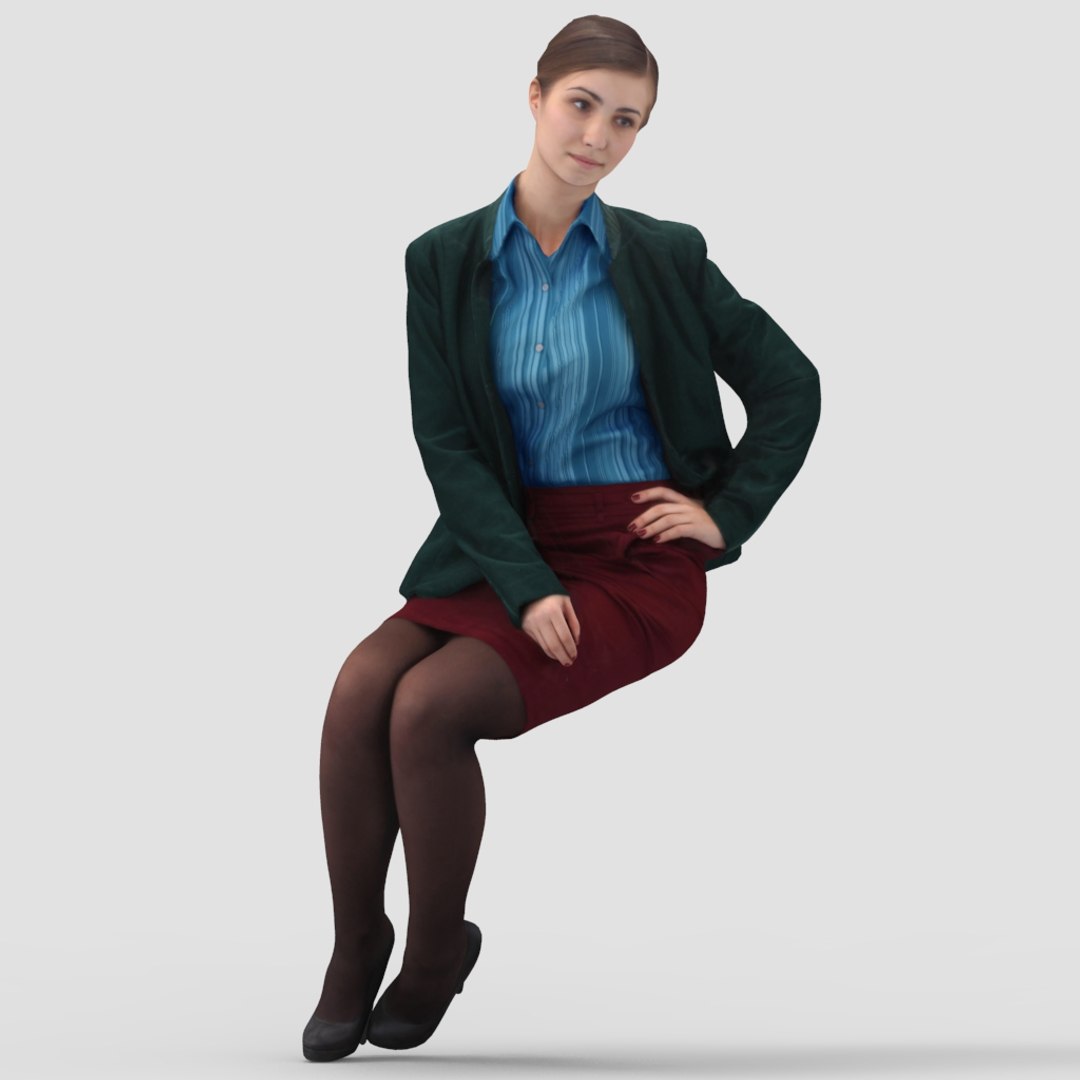 3d Model Realistic Human