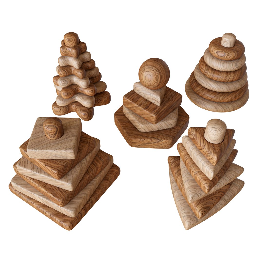 Pyramid children 3D model - TurboSquid 1487792