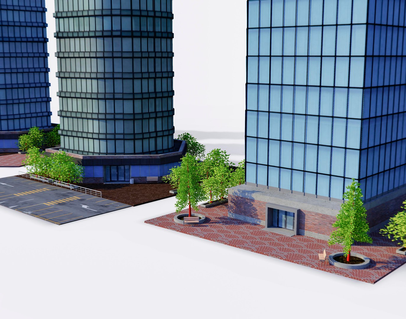 3D office buildings - TurboSquid 1407553