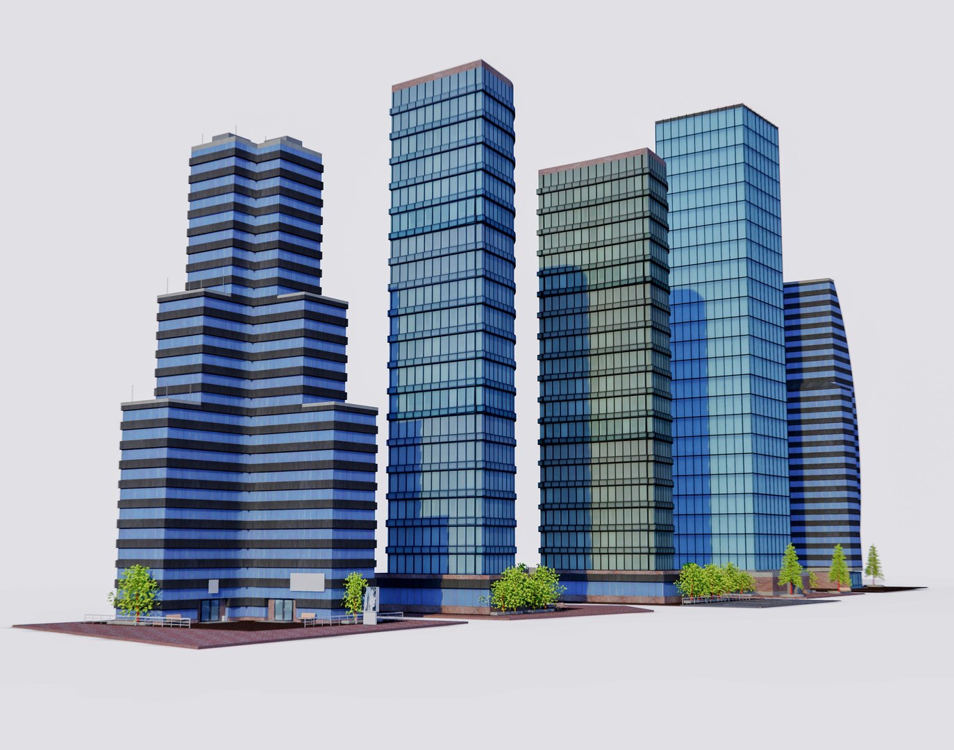 3D office buildings - TurboSquid 1407553