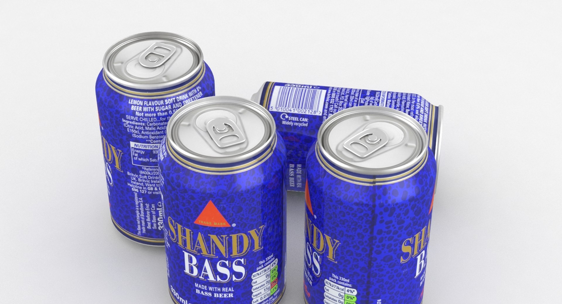 Beverage Shandy Bass 3D Model - TurboSquid 1178312