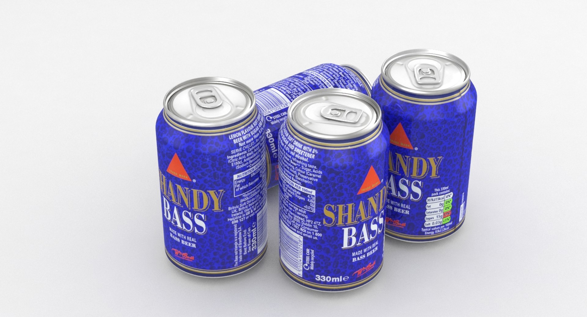 Beverage Shandy Bass 3D Model - TurboSquid 1178312
