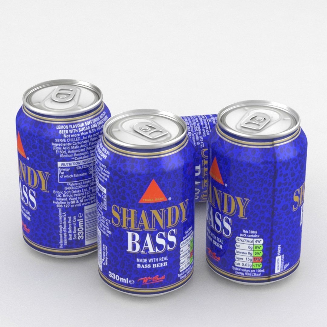 Beverage Shandy Bass 3D Model - TurboSquid 1178312