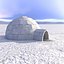 3d Eskimo Igloo House Model
