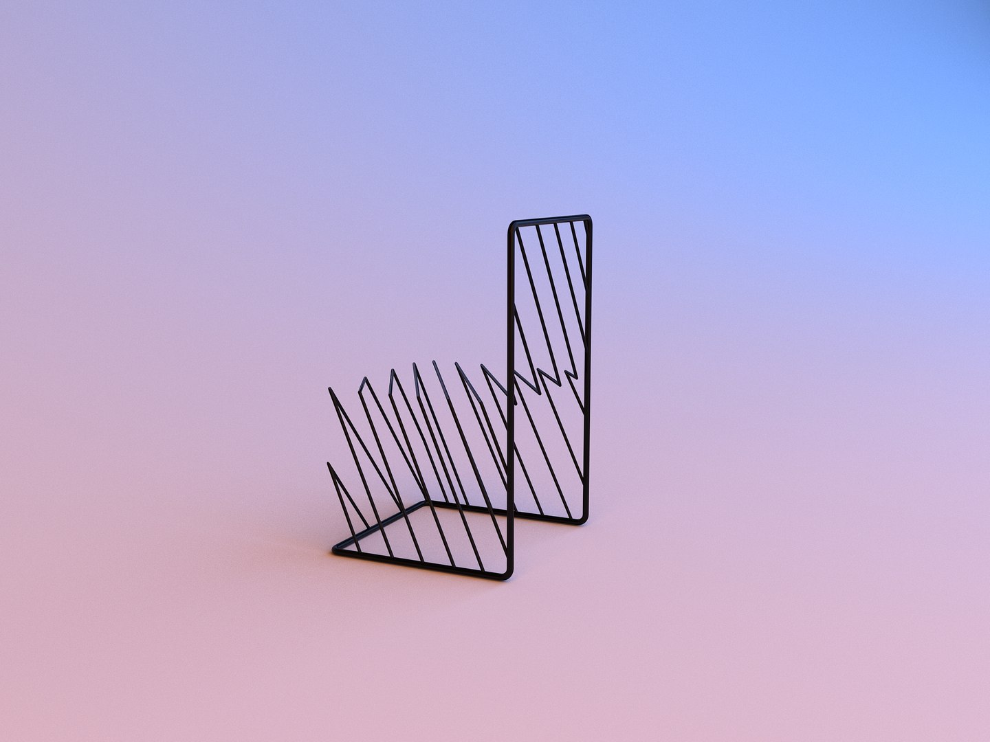 Metal Loft Chair-visual Deception 3D Model 3D Model - TurboSquid 1735389