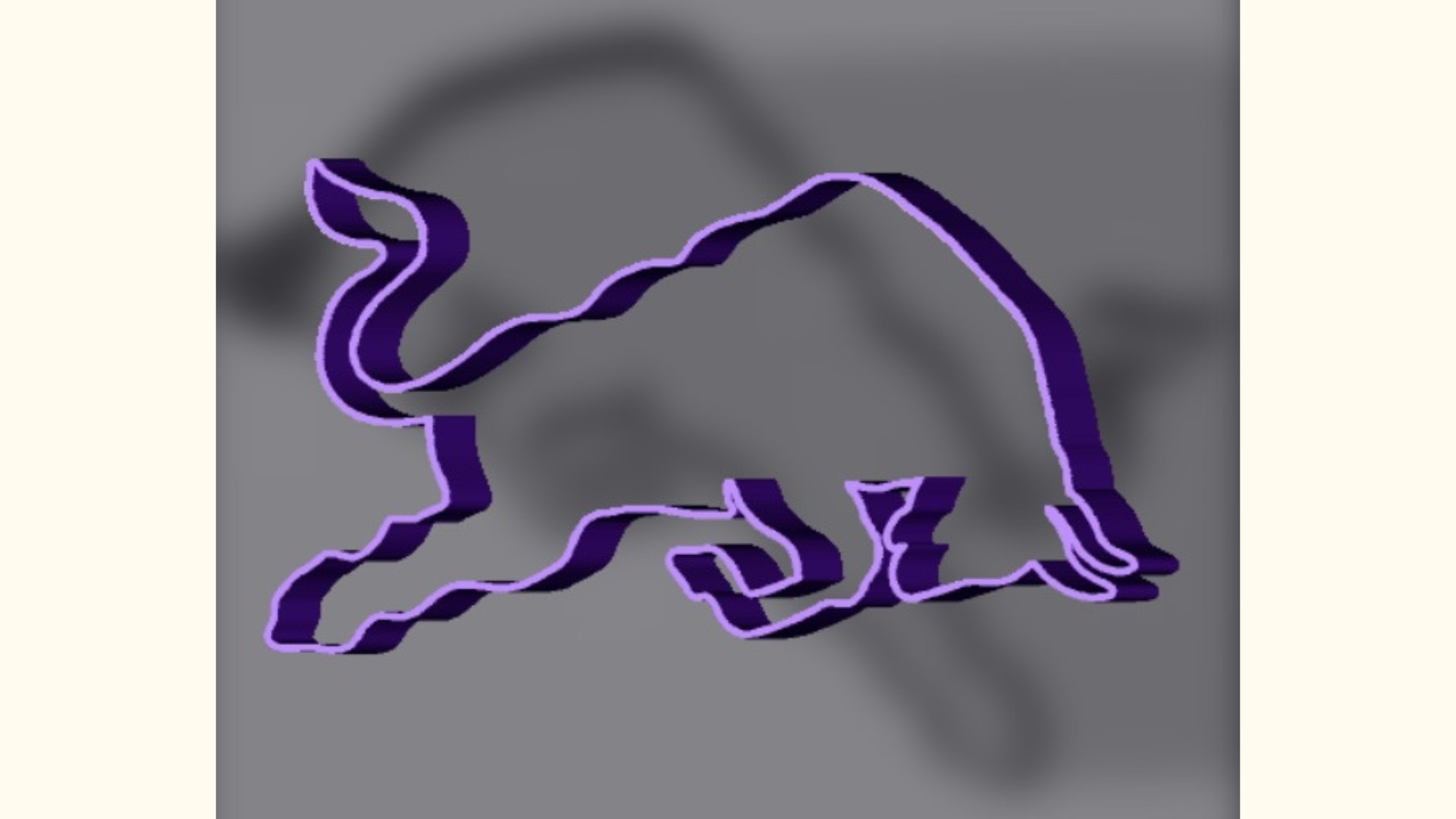 3D Cookie Cutter TORO - TurboSquid 2415403