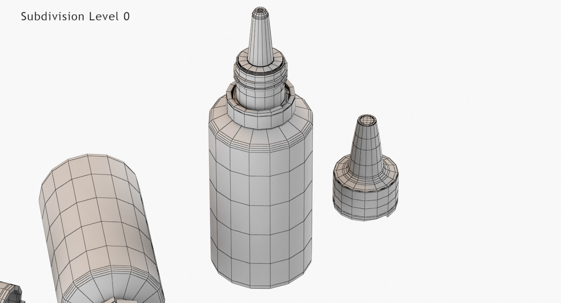 3D Dropping Bottle - TurboSquid 1350622