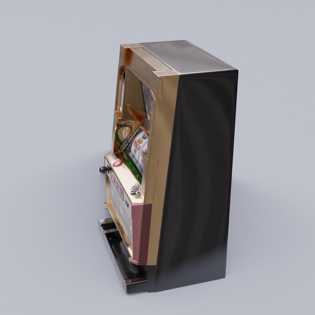 Slot Machine In Blender 3D Model - TurboSquid 2034282