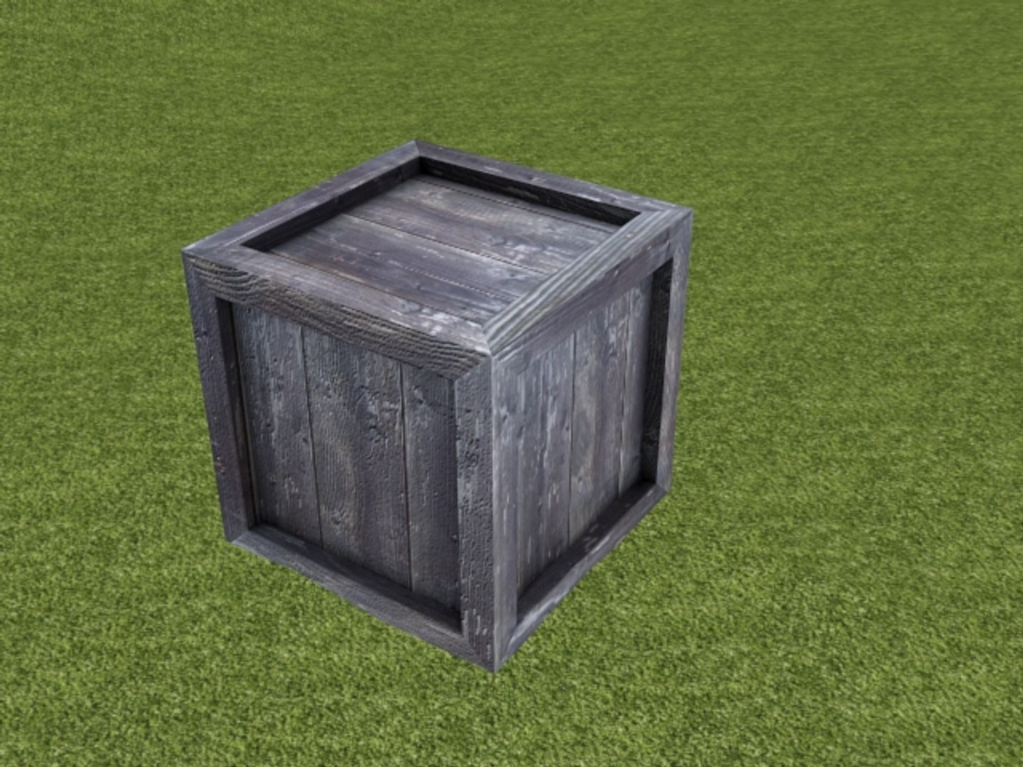 Crate Asset Fantasy Obj