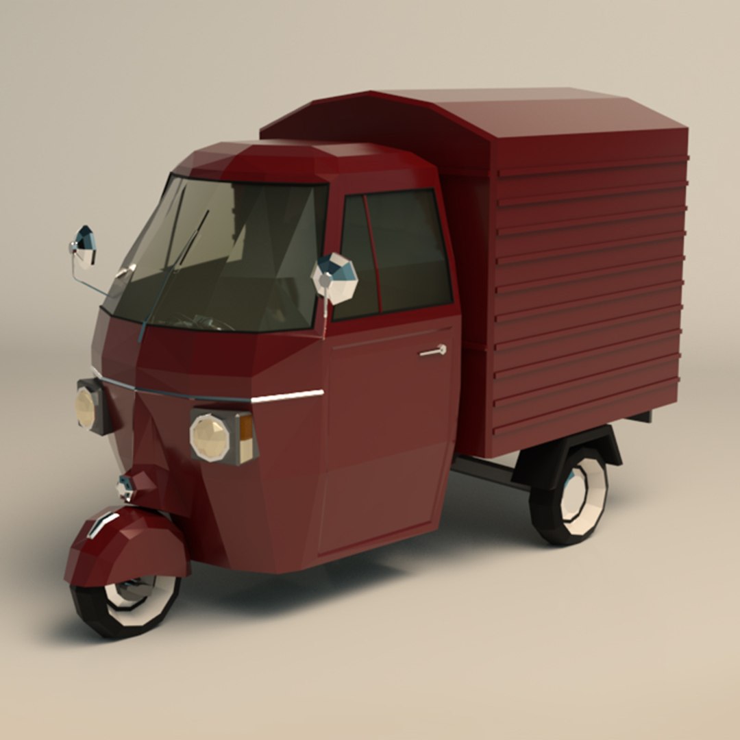 Van ape model - TurboSquid 1396584