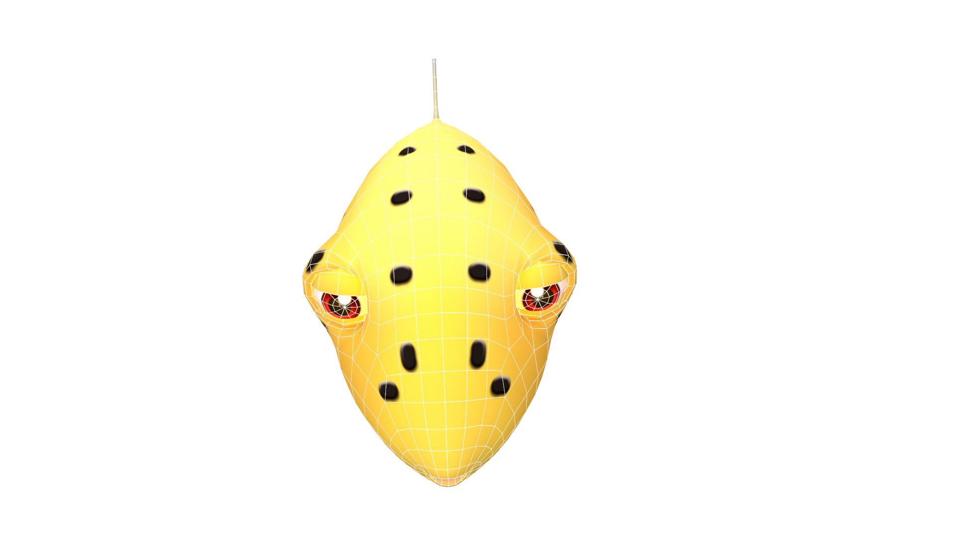 Yellow Box Fish Toon Model - TurboSquid 1586328