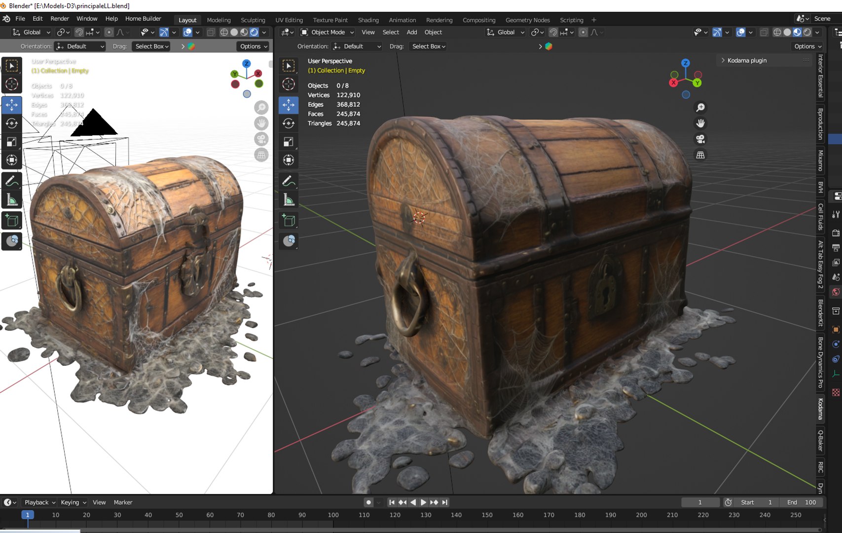 Abandoned Treasure 3D Model - TurboSquid 2353017