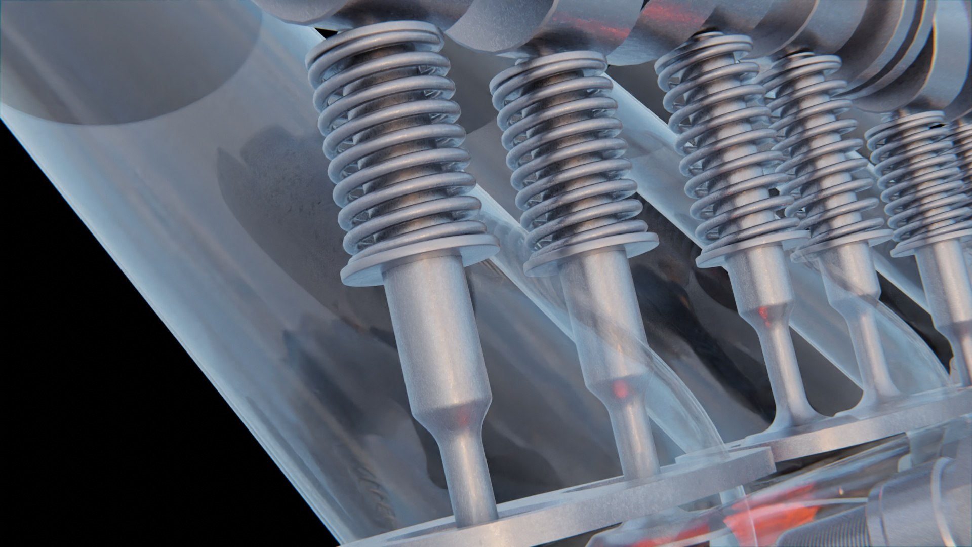 V4 Motor Engine VAZ 2105 Animated 3D Model - TurboSquid 2195163