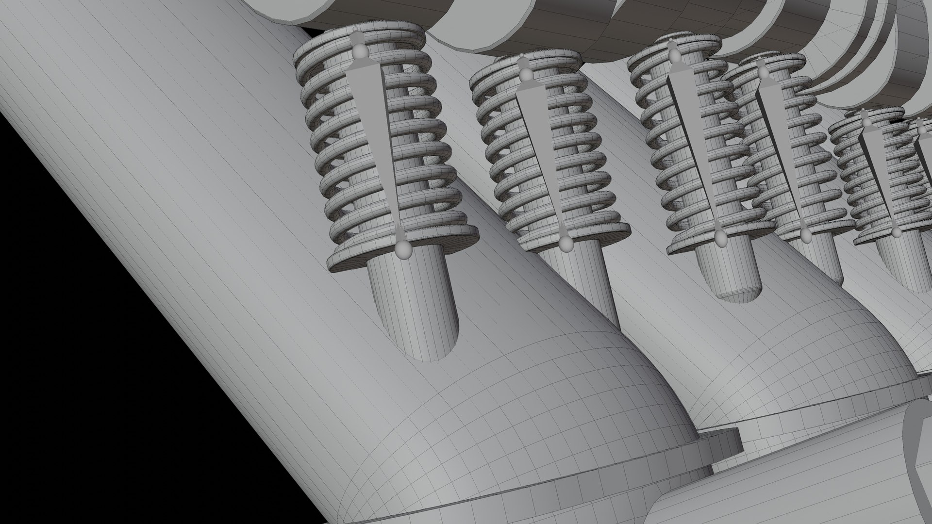 V4 Motor Engine VAZ 2105 Animated 3D Model - TurboSquid 2195163