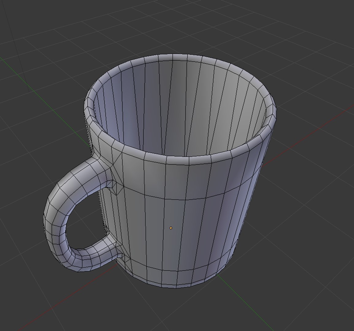 Coffee Cup Rust 3d Model