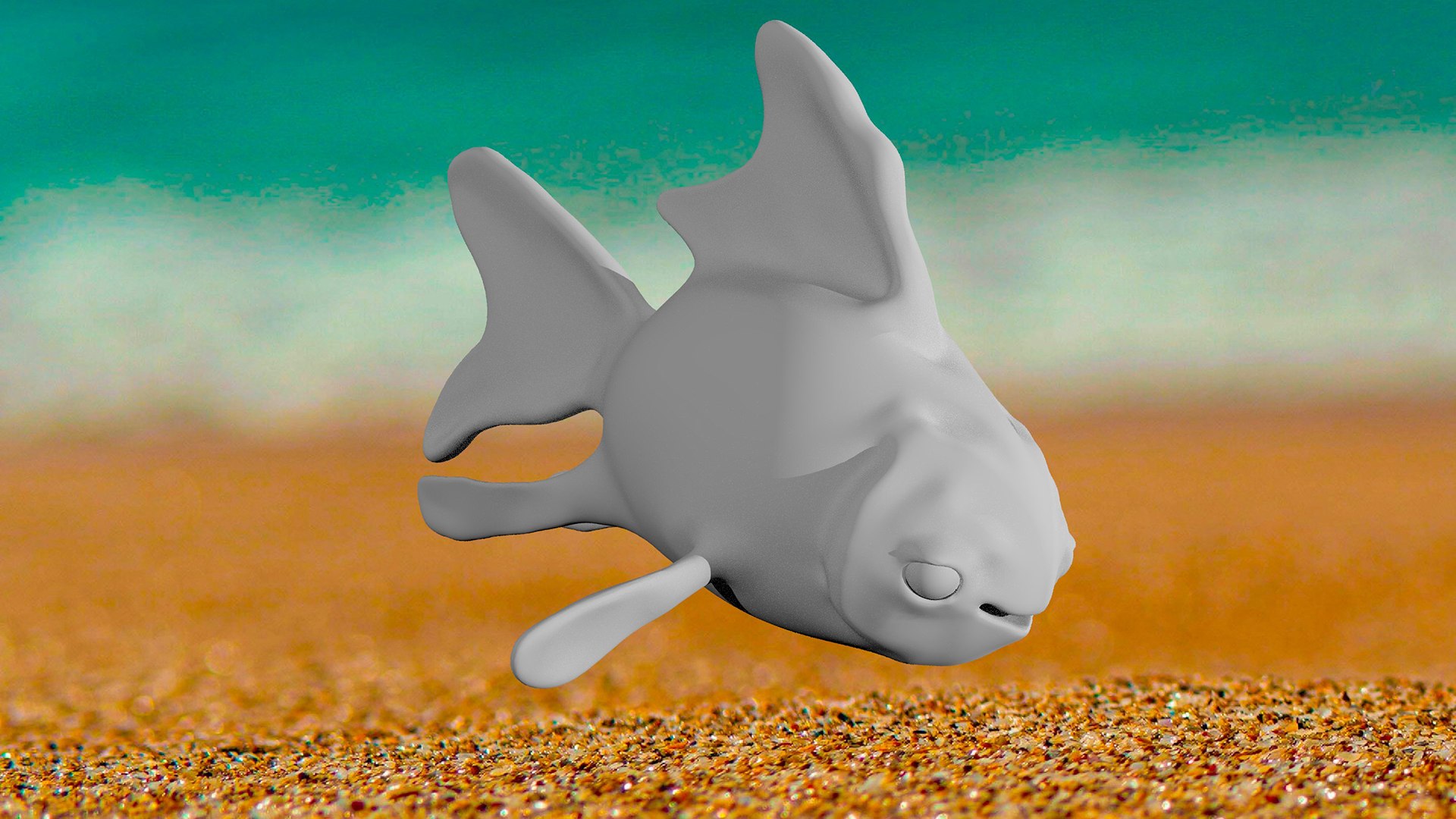 3D Goldfish - TurboSquid 2214380