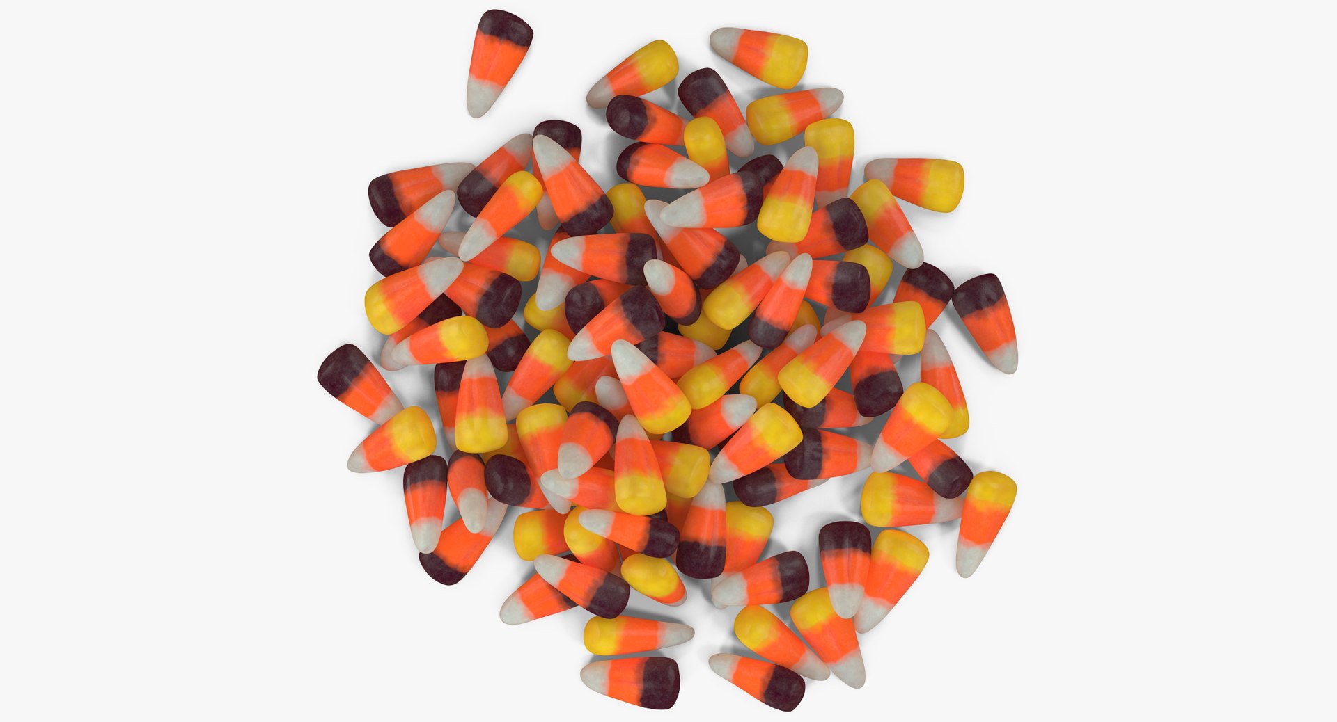 3D Candy Corn 6 Model - TurboSquid 1338181