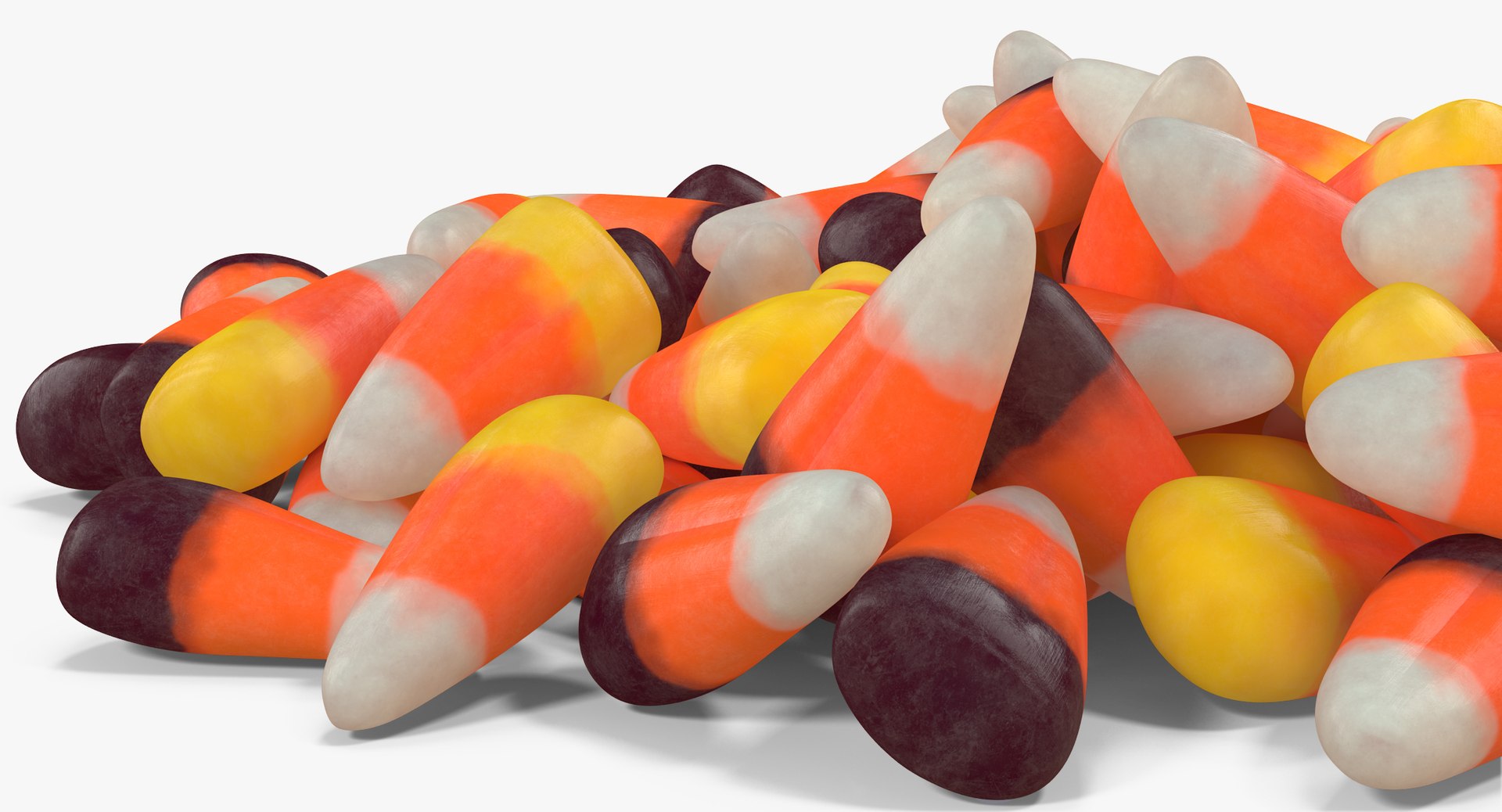 3D Candy Corn 6 Model - TurboSquid 1338181