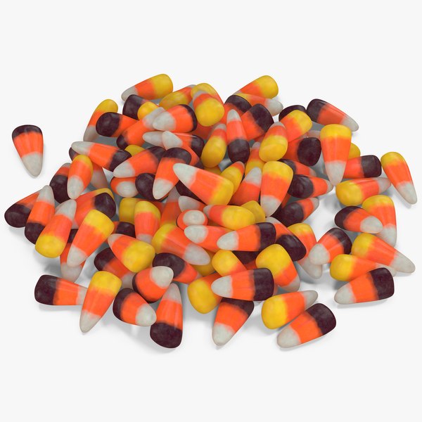 3D candy corn 6 model - TurboSquid 1338181