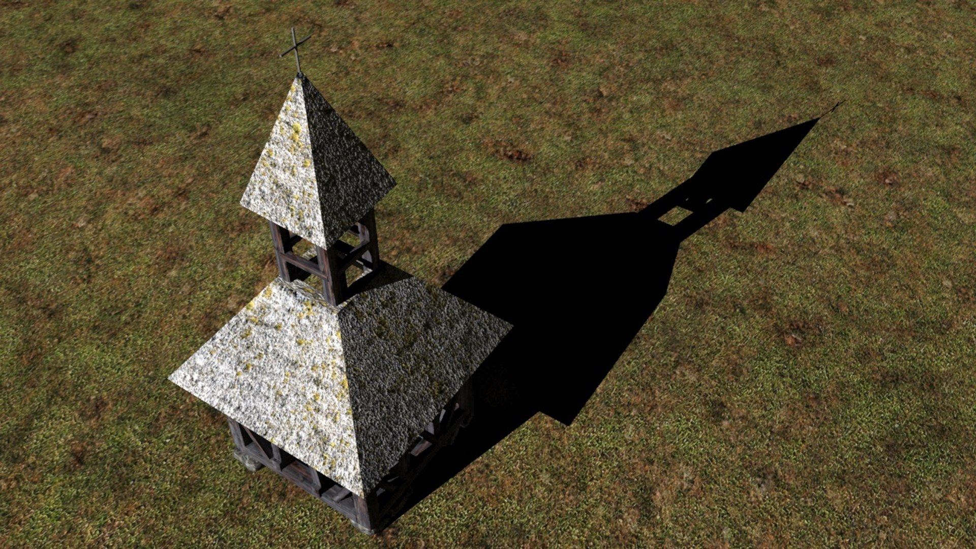 3d Model Low- Historic Bell Tower