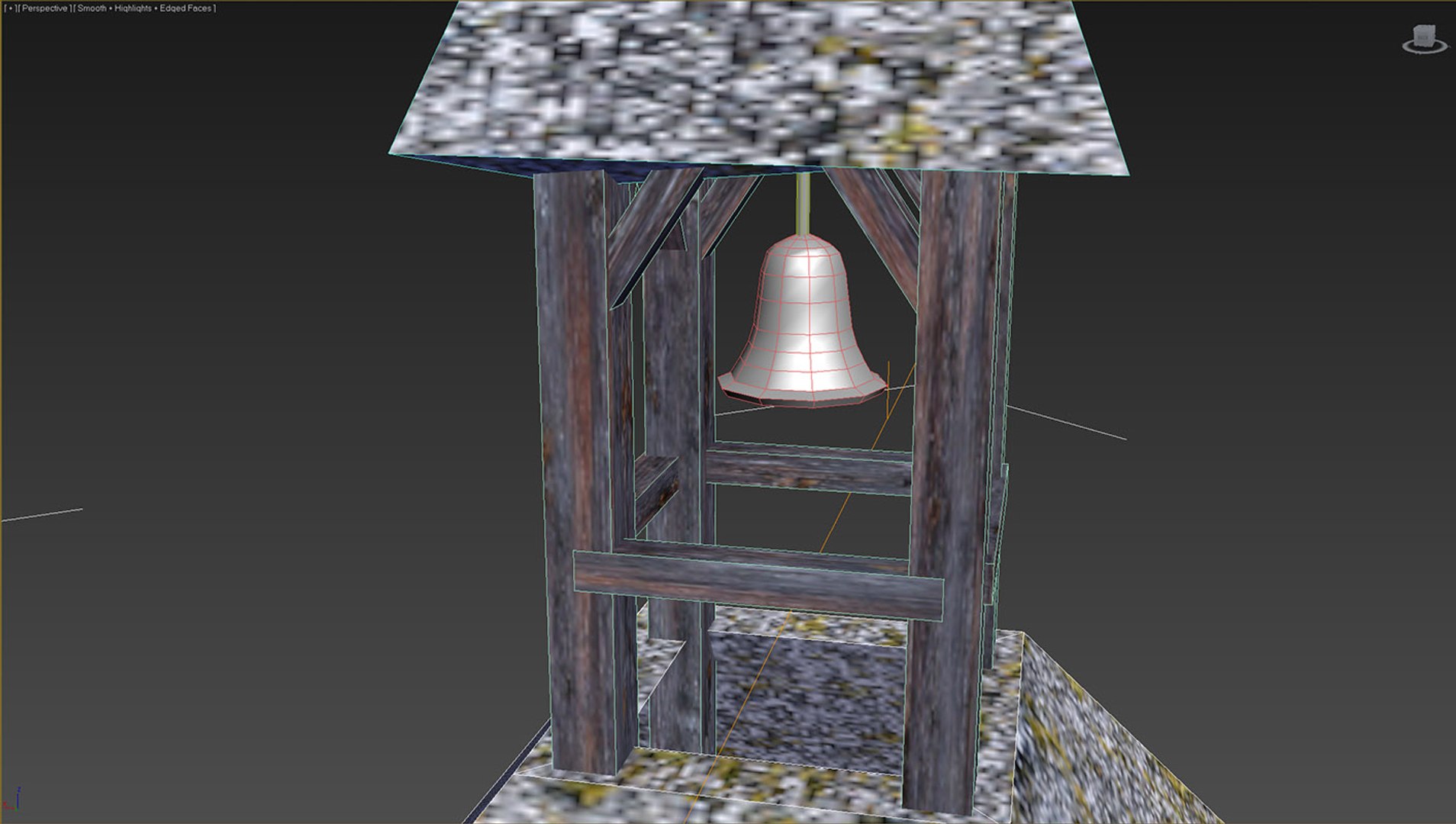 3d Model Low- Historic Bell Tower