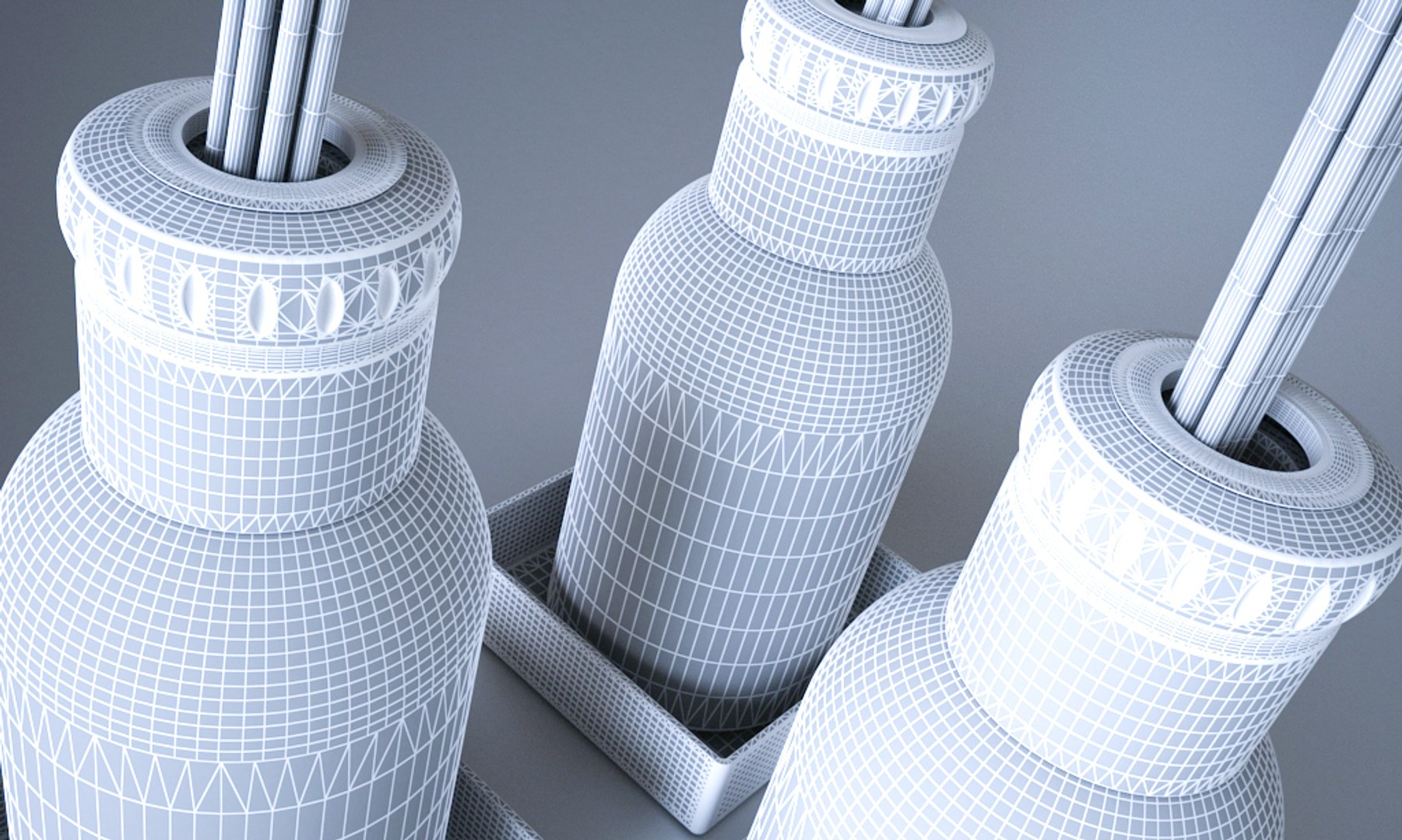 3d Grom Reed Diffuser Set