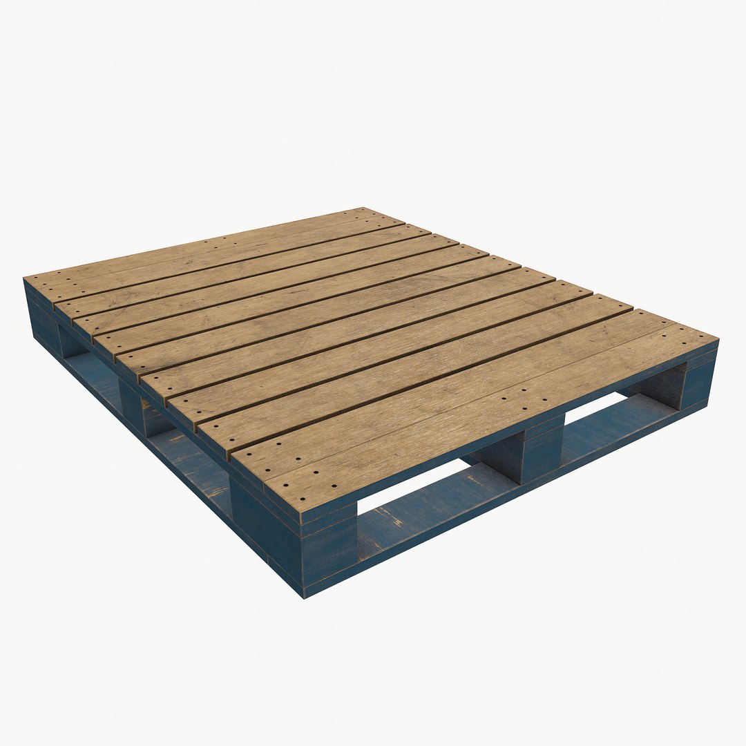 Pbr wooden pallet model - TurboSquid 1592168