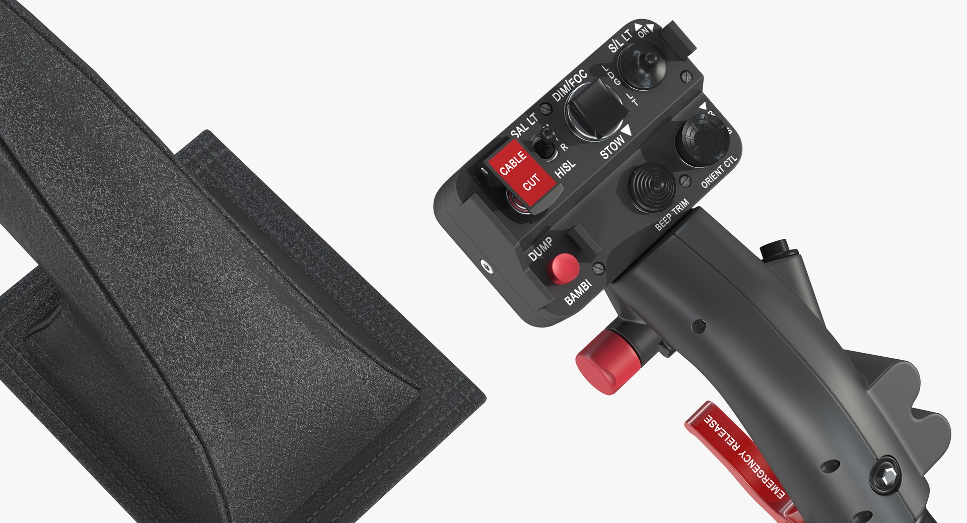 Helicopter Control Stick 3D Model - TurboSquid 1340250