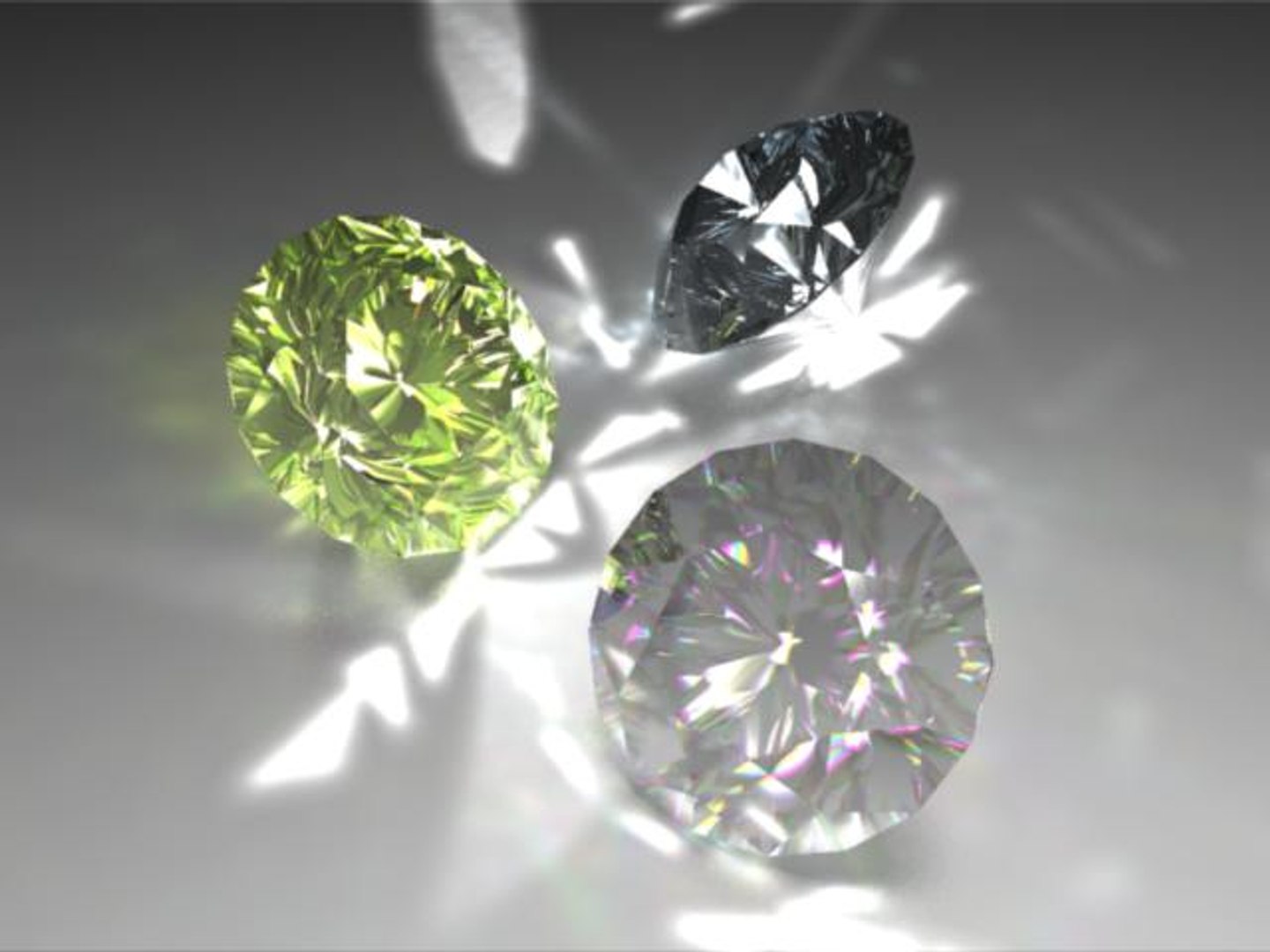 Diamond Jewellery Jewelry 3d Model